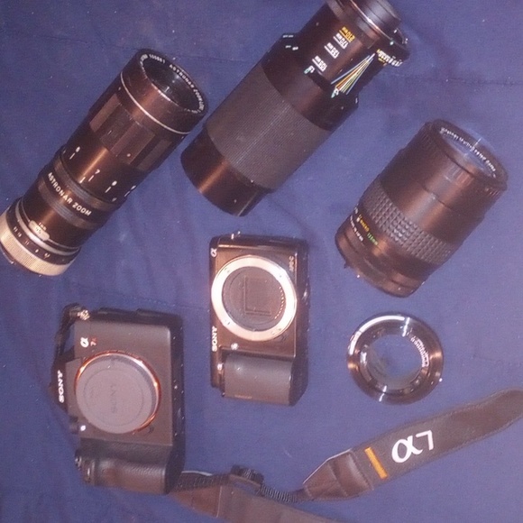 Sony | Cameras, Photo & Video | Sony Qx7 And Qx With 4 Lens | Poshmark